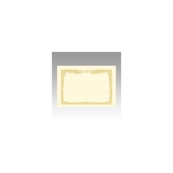 101087          クリーム賞状用紙・縦書き