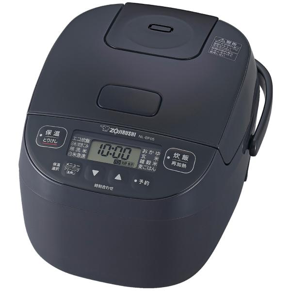 24時間おいしく保温　無洗米専用メニュー　麦ごはんメニュー NLBF05          495W（最大電力）のハイパワーでふっくら炊き上げる。