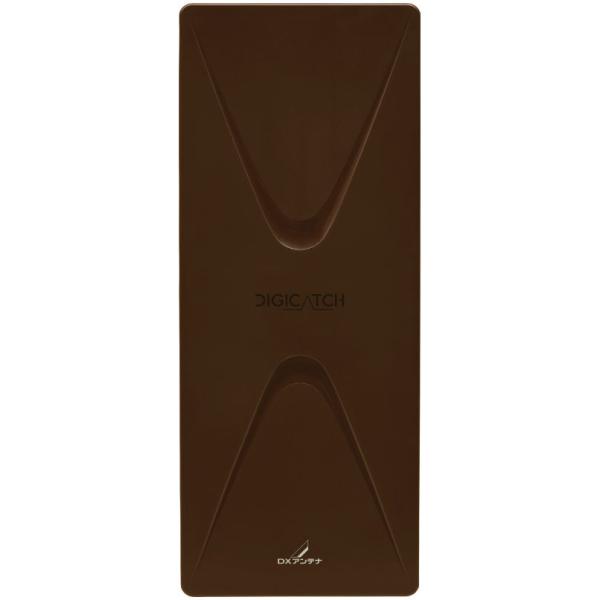 UAH261BC        ブラックブラウン。地デジ放送の電波を受信する、八木式アンテナ26素子相当のオールチャンネル(13ch.〜52ch.)対応平面アンテナです。