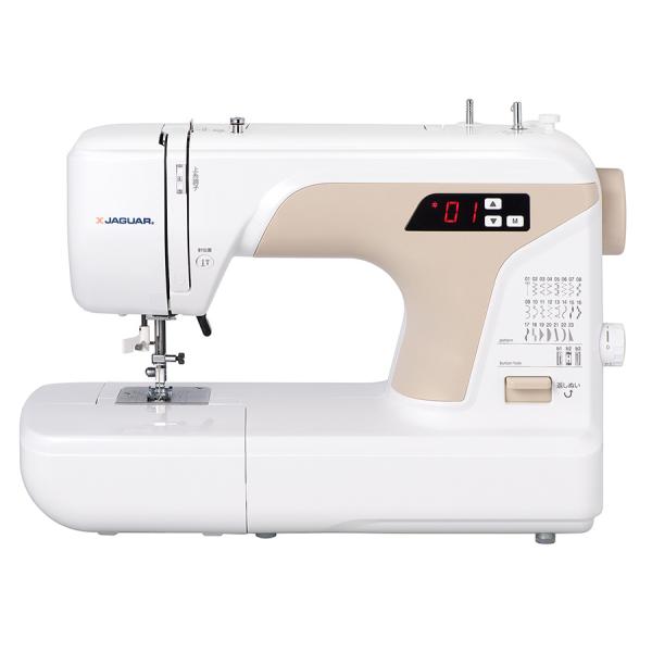 KJM3102W        ミシン初心者でも使いやすい！実用的な機能を備えたコンピューターミシン。