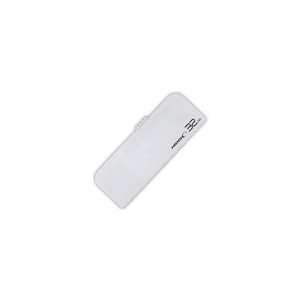 【メール便対応可10個まで】 HDUF116S32G2    USB 2.0 フラッシュドライブ 32GB。ホワイト。スライド式。