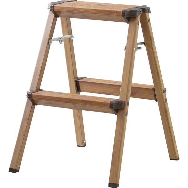 メーカー直送 同梱不可 カード決済のみ対応 沖縄・北海道・離島お届け並びに時間指定不可 PC402           お部屋のインテリアに溶け込む、アルミ素材のステップスツールです。