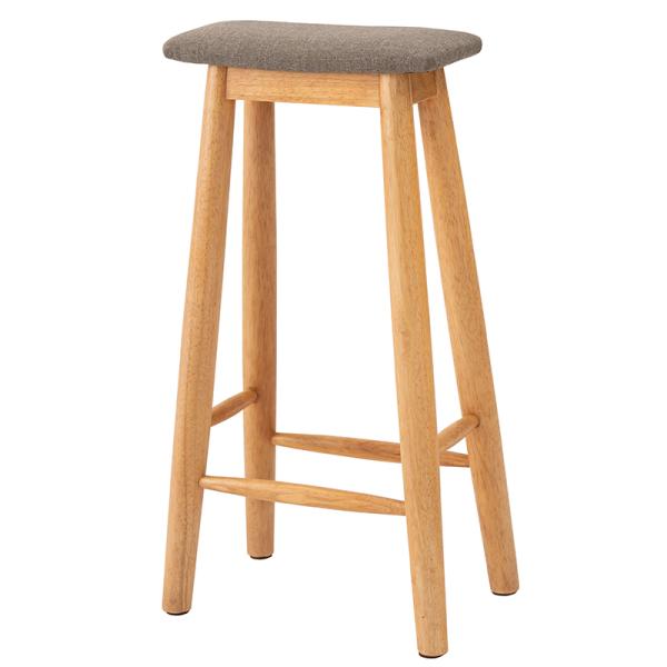 同梱注文不可 沖縄・北海道・離島配送不可 VET211NA        幅33×奥行22cmで隙間スペースに収納出来るコンパクトなスツール。座面の高さは62cmのハイタイプ。