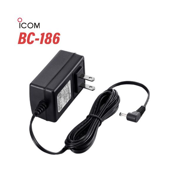 メーカー　　 ： アイコム品　　名　　 ：充電器用ACアダプター型　　番　　 ：BC-186DCプラグ口径：外径Φ4.0mm /内径Φ1.7mm出力電圧　　 ：DC6V 出力電流　 　：2A対応機種/製品：BC-200トランシーバー / イ...