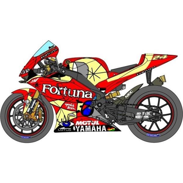 1/12ヤマハYZR-M1'05フォルトゥナヤマハ後半戦デカールです。デカールのみです。