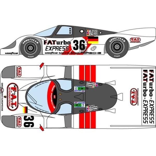 1/24ダウアーポルシェ962C'94LM1stデカール。デカールのみです。タミヤ,ハセガワ対応。