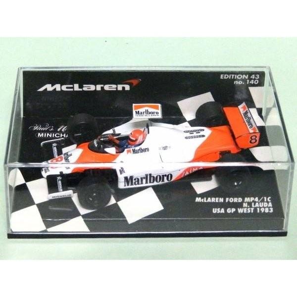 ミニチャンプスの1/43マクラーレンMP4/1C用のマルボロデカール。デカールのみです。ケースに貼るマルボロのチームロゴも付属。コレクションとしての見栄えがアップします。セナコレでもMP4/1発売されます。デカールを解らないで買うと解らない...