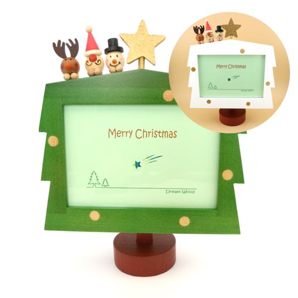 【発売日：2022年07月01日】木製のあたたかい風合いのからくりシリーズです。クリスマスのプレゼントにピッタリ！オルゴールの音色に合わせてフレームが動きます。可愛らしいキャラクターとオルゴールの音色をお楽しみ下さい！※当店在庫品のため、オ...