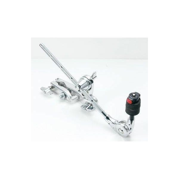 MC66とMCB30Eを組み合わせたキット。パイプけい19.1mm-28.6mmのスタンドに取り付けて、シンバルをセッティングできます。