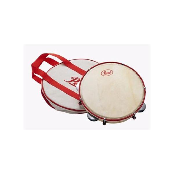 サンバ用のタンバリンで、軽快でカラフルなサウンドが楽しめます。（専用ケース付）ゴートスキン仕様。