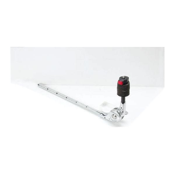 Quick-set-Tilter (角度無段階調整ティルター)を採用したシンバル・ホルダー。