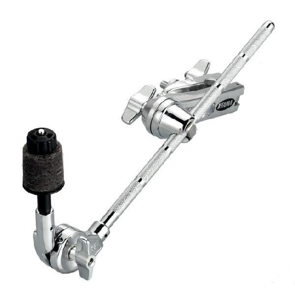 MCA63ENの思想を受け継いだ簡易版アタッチメント。パイプ径19.1mm?28.6mmのスタンドに取り付けて、シンバルをセッティング出来ます。