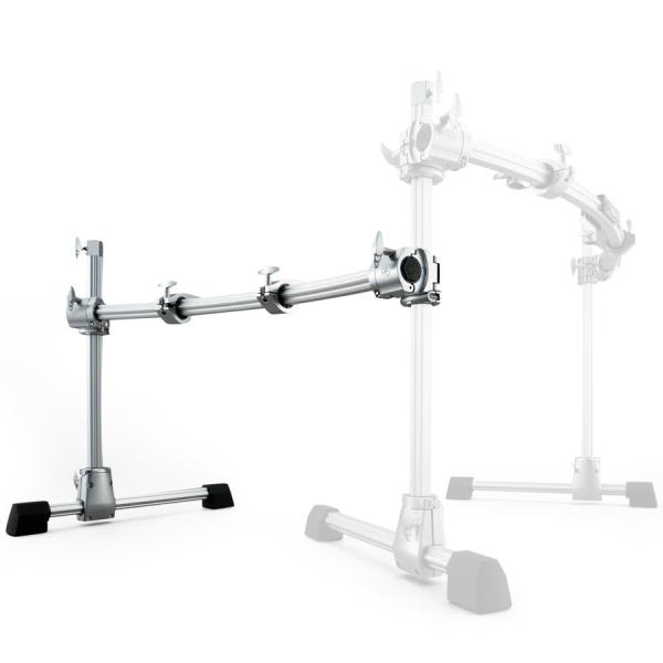 パイプにはアルミニウム素材を採用し、溝を入れた六角形に成型しました。一般的な筒型のタイプと比べて、約2倍の強度を誇ります。HXCP36II x 1HXTL23II x 1HXCCII x 2HXTCII x 2のセット製品です。