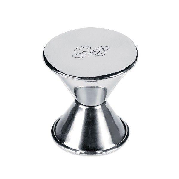 丈夫なスチール素材を採用し、指で挟んで持つのに最適な形状。グリップの強弱、縦横の振り方向により、様々な音色が楽しめます。