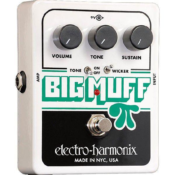 Big Muff Pi with Tone Wickerは、オリジナルのBig Muffを踏襲しつつも、スイッチを切り替えることで新しいトーンの可能性を創造するものになっています。