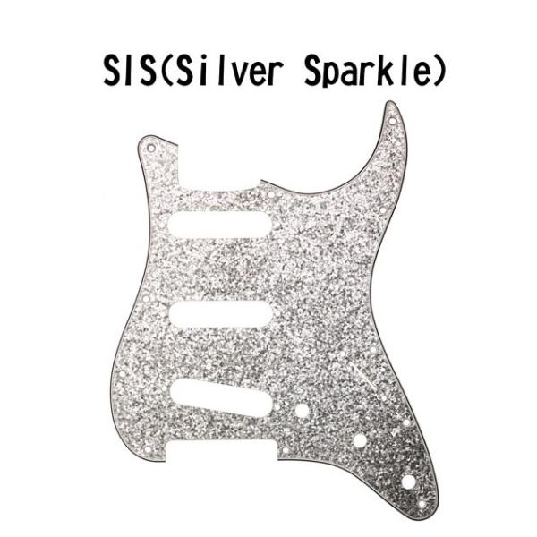 ストラトキャスター用、3プライ、11点止めのピックガードです。（インチ規格）FenderUSA、メキシコに合わせてあります。※ゆうパケット、または定形外郵便で発送致します。配達日時の指定はできません。