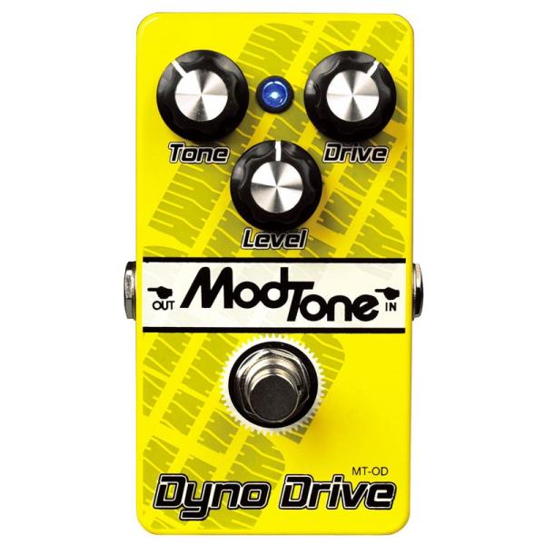 ダイノドライブはヴィンテージアンプのサウンドを再現したオーヴァードライブ。