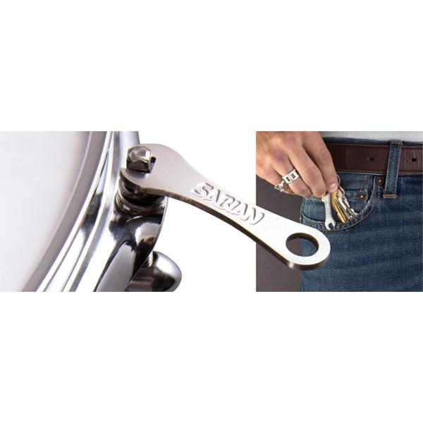 キーホルダーに付けてもかさばらないフラットタイプのチューニングキー。※ゆうパケットで発送致します。配達日時の指定はできません。