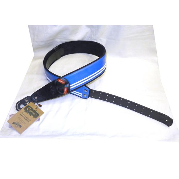Righton! STRAPS (ライトオン！ストラップス) - made in Spain -揺るぎない実績を誇る皮革製品制作の最高峰！ライトオンストラップ スペイン製 エレキギター guitar ベース bass ストラップ ブルー 青