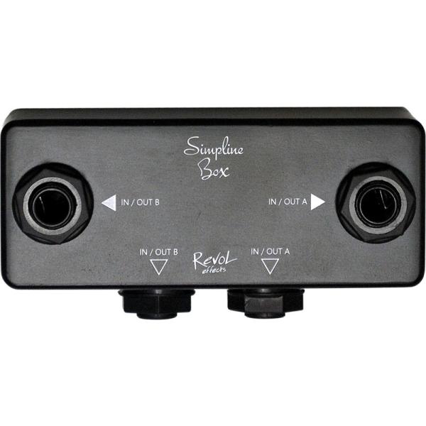 RevoL effects Simpline Box EJB-01は、インフ?ットとアウトフ?ッ トを一か所に集約するためのシ?ャンクションホ?ックスて?す。このシ?ャ ンクションホ?ックスは電源を必要としない、ハ?ッシフ?タイフ?て?す。...