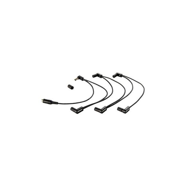 EBS社製、コンパクトエフェクター用電源分岐供給ケーブル。コンパクトなスペースで電源ケーブルを分岐できる優れものです。分岐数により製品がラインアップされており、必要数に応じた選択が可能です。プラグ部分にスリーブが取り付けらていて、未使用のプ...