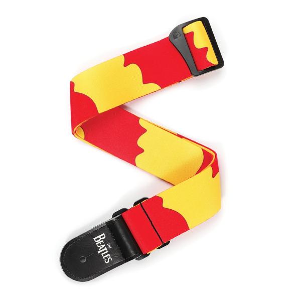 Beatles の Yellow Submarine 発売 50 周年を記念して、D'Addario Yellow Submarine 50th Anniversary Woven Strapです。・イラストがプリントされたポリエステル製ス...