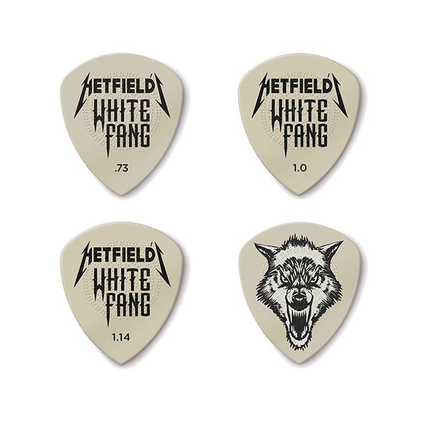 James Hetfieldの激しいリフワークに耐えうる素材としてFlow〓をチョイス。<br>表面に施されたグリップにより激しい演奏でもピックがズレず演奏を支えます。<br>James Hetfieldの徹底したこ...