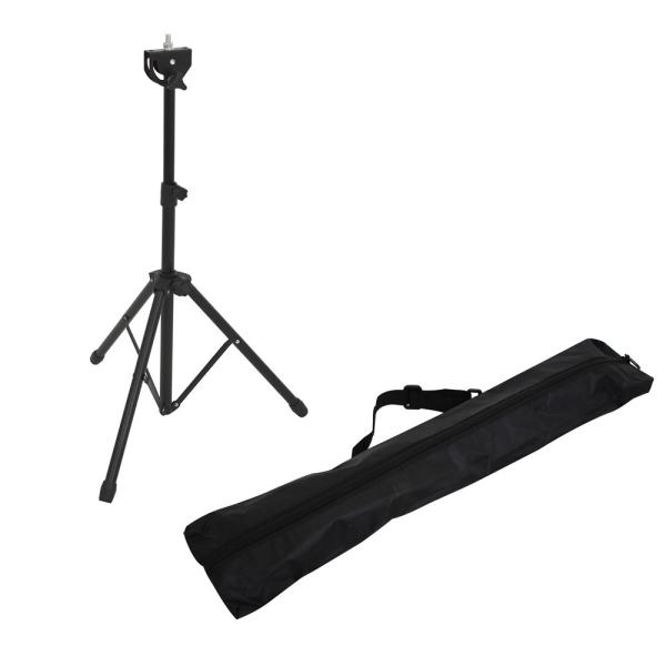 練習パッド用の軽量なスタンド。標準的な8mm径のポストで高さ、角度の調整が可能です。仕様高さ調整：465mm-765mm本体重量：約535g付属品：ソフトケース