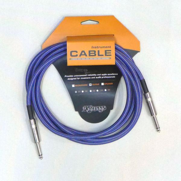 おしゃれなファブリックジャケットケーブル。巻きグセ、ねじれに強く取り回しやすく扱い易い、ファブリック・ジャケットをまとった、スタイリッシュな楽器用3mケーブルです。FGC-3は三色展開で好みに合わせて、または配線の違いなどを色で示す時も便利...