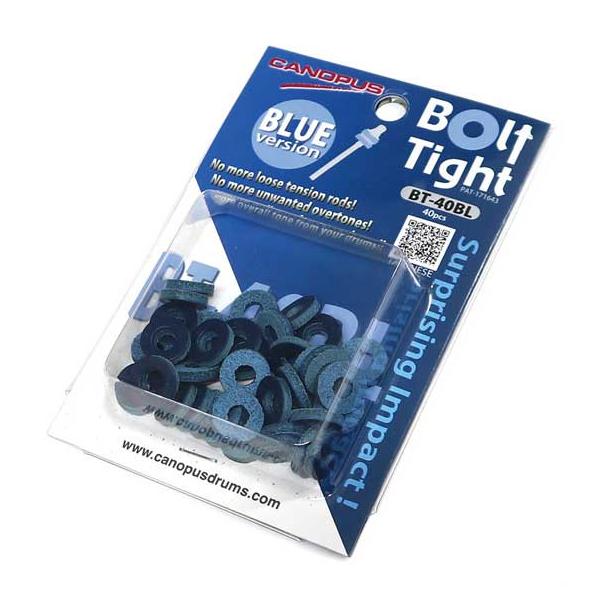 「簡単に装着でき、思ったところでボルトがピタリと止まり、弛みにくくなる。しかもドラムの倍音をカットしてくれて、ドラムサウンドがファットになり、安価で耐久性もある。」そんなドラマーの要望を具現化したのがこのボルトタイトです。