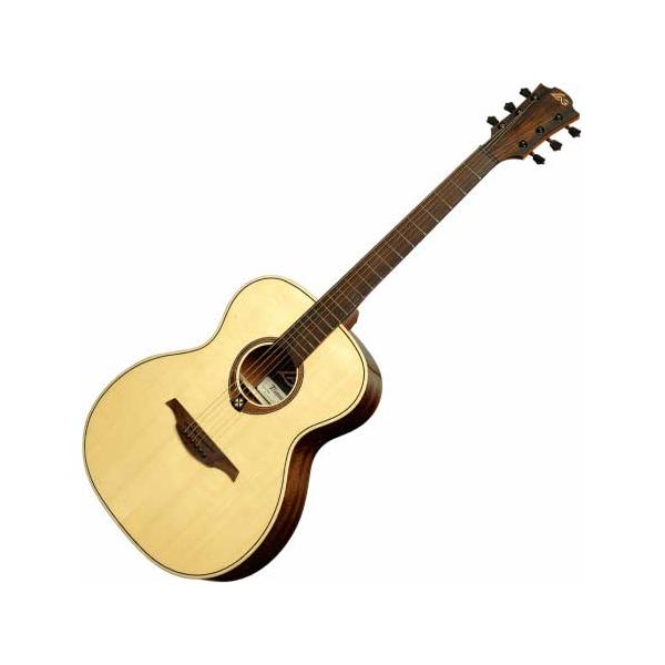 トップ材にはエンゲルマン・スプルース単板を採用し美しくクリアなサウンドを奏でます。ボディもコンパクトなオーディトリアムで弾き易く、グロス・フィニッシュと、ラグ独特のデザインでスタイリッシュに仕上がってます。仕様ボディトップ:エンゲルマン・ス...