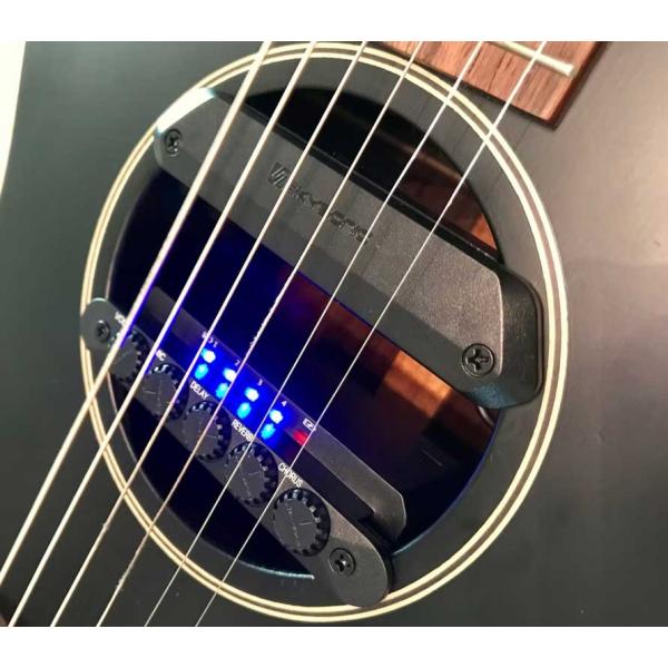 ・アコギのバックに共振型スピーカーを搭載することでアコギの生音にエフェクトをかけて、ボリュームアップも期待できるピックアップ。・ホームパーティーの演奏ではこれで十分との声も。・しかもラインアウトではマグ＋マイクとなり、リアルなアコギサウンド...