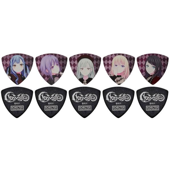 「BanG Dream! Ave Mujica」のピック各2枚の10枚セットSPA-Doloris（ドロリス/三角 初華）材質 ポリアセタール厚さ 1.0mm形状 トライアングルSPA-Mortis（モーティス/若葉 睦）材質 ポリアセター...