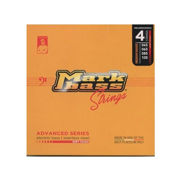 SOFT TOUCH electric bass stainless steelADVANCEDシリーズは柔らかなタッチとトーンが特徴。伝統的なステンレスの深みのあるサウンド。ゲージ：45,65,85,105