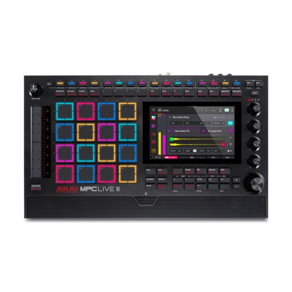 これまでで最も強力なAkai ProfessionalのMPCとなるMPC Live IIIは、ビートメーカー、プロデューサー、ライブパフォーマーがクリエイティブなアイデアを実現するために設計された、柔軟で表現力豊かなスタンドアローンのMu...