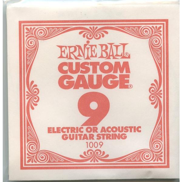 アニーボール　エレキ・アコギ　009バラ6本セットプレーン弦ゲージ：009