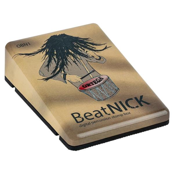 BeatNICK は、足元でリズムを刻む、画期的なデジタルパーカッションストンプボックスです。ドラムとパーカッションのサウンドオプション（A: Bass Drum / B: Snare + Tambourine）２種類がプリプログラムされて...