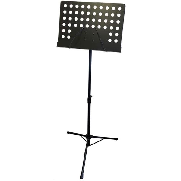 譜面台部分とスタンド部分の取り外しも可能ですので収納にも便利です。オーケストラタイプの譜面台。安定性と強度に優れており、譜面部は取り外し可能な為、足部分と分離できるこが可能で運搬及び収納に便利になります。譜面押さえはバネ式で、しっかりと固定...