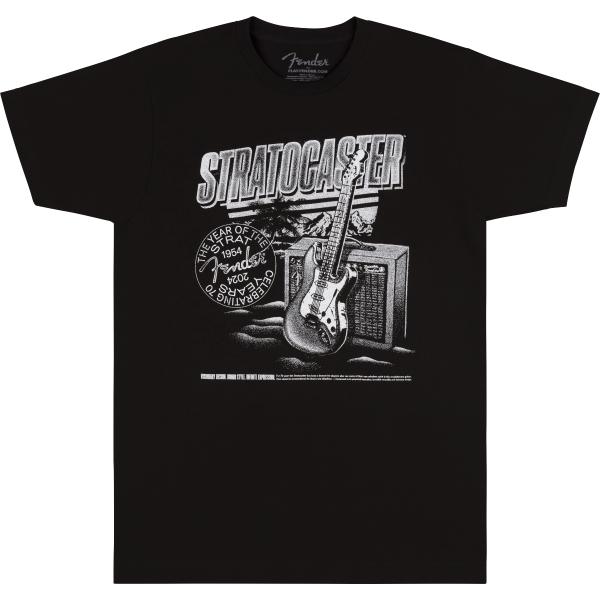 <Tシャツ>1954年に初めて発売されたストラトキャスターギターは、エレクトリックギター界においてアイコニックなシンボルの地位を確立し、ジャンルや世代を超えて無数のミュージシャンのサウンドを形作ってきました。ストラトキャスターの...