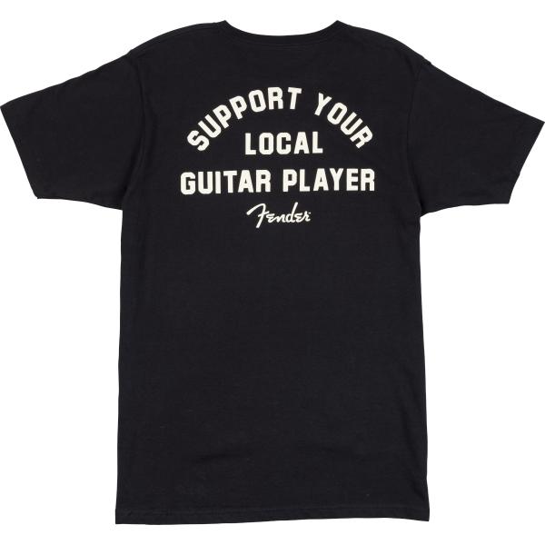 <Tシャツ>ライブ観戦、グッズ購入、お気に入りの音楽をシェア、ソーシャルメディアでの応援。小さな行動の積み重ねが、音楽シーンの存続と繁栄を支えています。フェンダーはこれからも、すべてのミュージシャンに寄り添い、サポートしていきま...