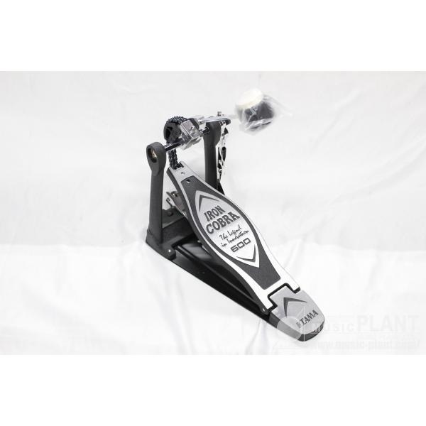 <ドラムペダル　シングル> TAMA Iron Cobraシリーズ HP600D アウトレット品入荷です!店頭展示品、フットボードに若干のへこみがあるためアウトレット特価!IRON COBRA の生誕20周年を迎える2013年、...