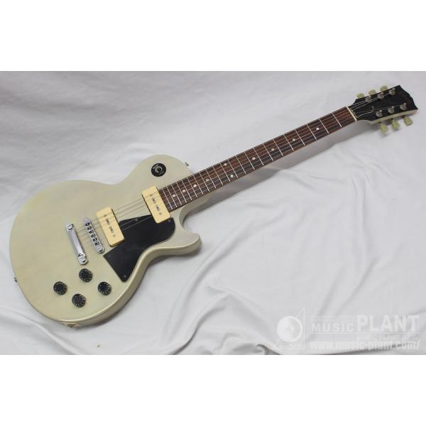 <エレキギター>Gibson 2005 Les Paul Special White 中古にて入荷です!2005年製、Made in USA!ネック折れ修正歴がある為のスペシャルプライス品!シングルカットのフラットトップのボディ...
