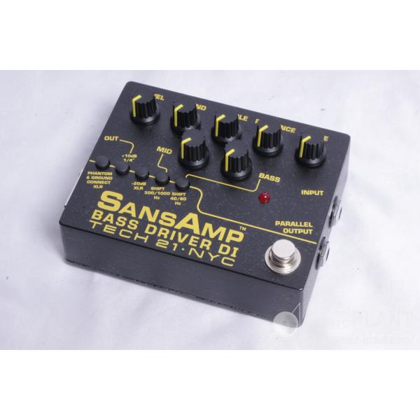 <ベース用エフェクター　プリアンプ>TECH21 SansAmpシリーズ SansAmp BASS DRIVER DI ver.2 中古にて入荷です!Japan限定モデルの仕様を採用し、BASS SHIFT 40/80HzとMI...