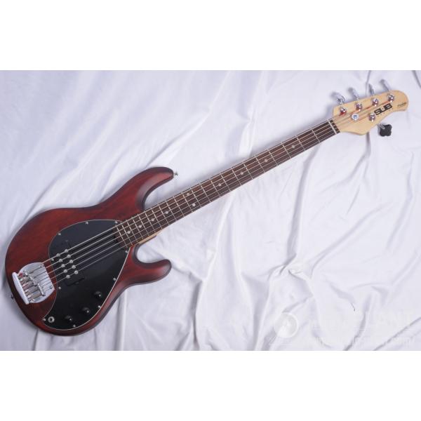 <エレキベース　5弦> Sterling By MUSIC MAN Ray5-WS/R 中古にて入荷です!使用に伴う傷等はございます。2013年製と思われます。トラスロッド固いですが回ります。フレット残り8割。純正ソフトケース付...