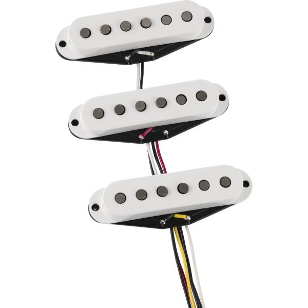 <ギターピックアップ> Tex-Mex Stratピックアップのクラシックな煌めきと切れ味を継承しながら、さらに巻き数を増やすことでサウンドに程よい出力を加えたオーバーワウンド仕様のピックアップセットです。わずかに巻き数を増やす...