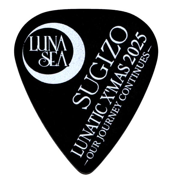 <ギターピック> LUNA SEA LUNATIC X’MAS 2025 -OUR JOURNEY CONTINUES-でSUGIZOが使用するピックと同デザインのピック!期間枚数限定生産となります。素材:ポリアセタール/厚さ0...