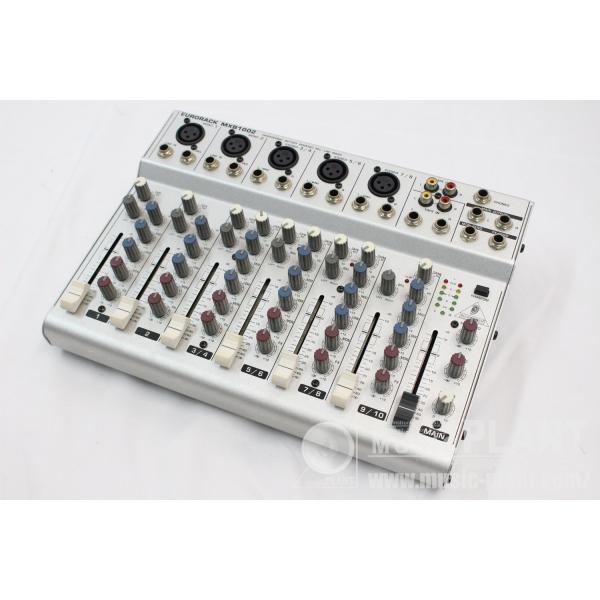 <ミキサー　10ch>BEHRINGER MXB1002 中古にて入荷です!ベリンガー製の10チャンネルのアナログミキサー!弊社にて、動作確認とクリーニング済みです。中古品の為、使用に伴う傷等はございます。1chと2chのフェー...