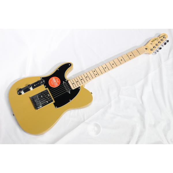 <エレキギター　レフティー>Squier Affinity Telecaster Left-hand 中古にて入荷です!伝説的なデザインと典型的なトーンを備えたギター。薄くて軽量なボディ、スリムで快適な''C''シェイプネック、...