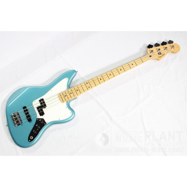 <エレキベース>Fender Player Jaguar Bass Tidepool 中古にて入荷です!2021年製、Made in Mexico!ステージに上がる準備ができたなら、スタイリッシュでパワフルな Player Ja...