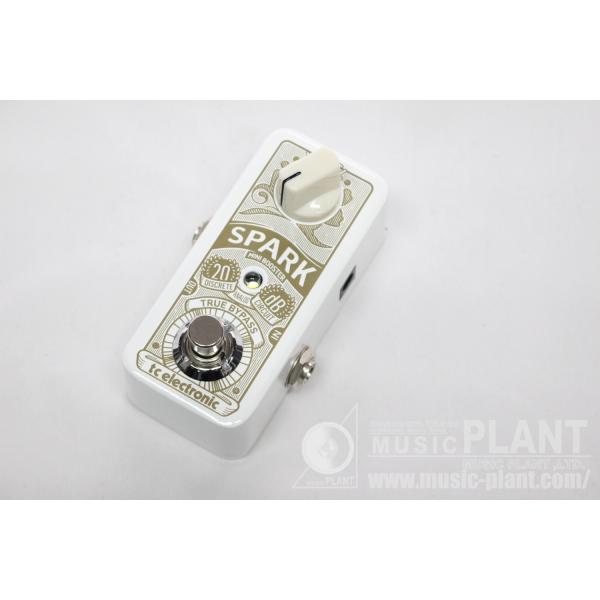 <エフェクター　ブースター>TC Electronic SPARK MINI 中古にて入荷です!PrimeTime機能と最大20dBのブーストを備えたコンパクトブースターペダル!弊社にて、動作確認とクリーニング済みです。中古品の...
